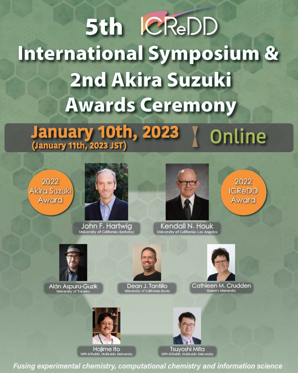 The 5th ICReDD International Symposium and 2nd Akira Suzuki Awards Ceremony – ICReDD: Institute ...