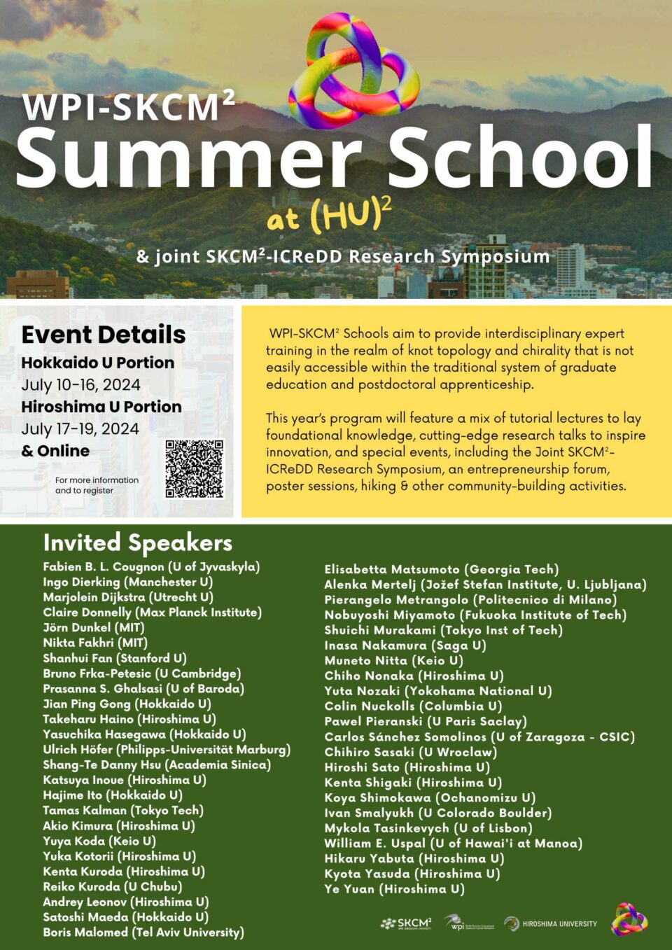 WPI-SKCM² & WPI-ICReDD Joint Research Symposium – ICReDD: Institute for Chemical Reaction Design ...